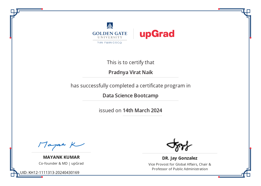 Pradnya Naik - Turning data into knowledge on the road to becoming a Data Scientist! | LinkedIn